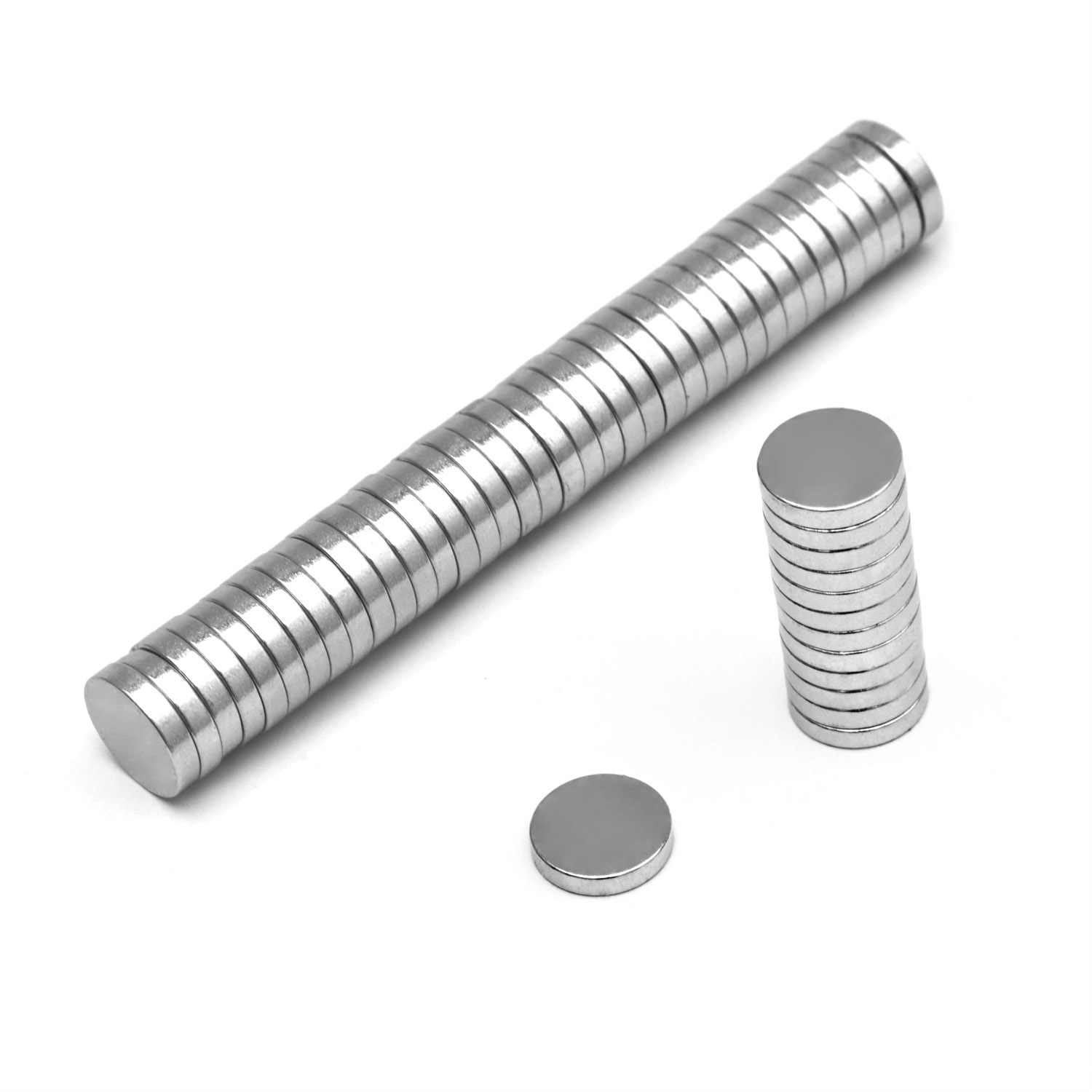 Neodym-Magnete Mini 50 Stück Magnete 10x2mm
