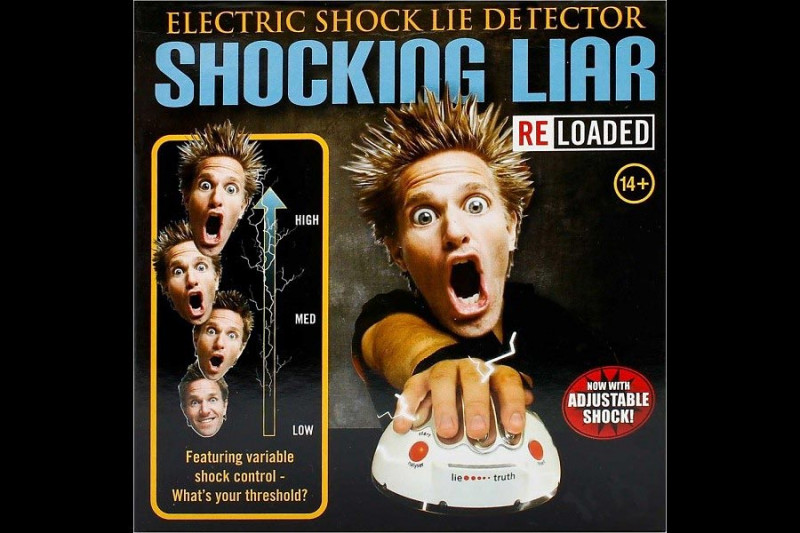 Elektroschockspiel Lügendetektor Spiel Geheimshop De